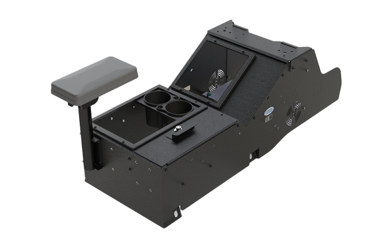 2019+ Chevrolet Silverado Wide Body Console Box - Gamber-Johnson LLC