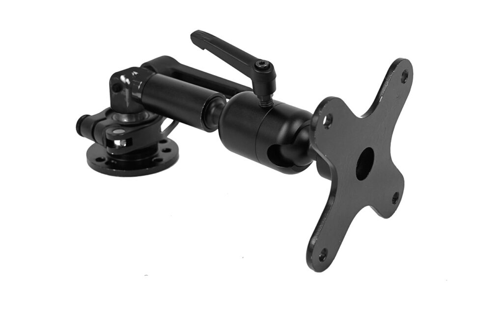 Multi-Function Pivot Mount, 4" Extension, VESA 75mm Mounting Plate with ...