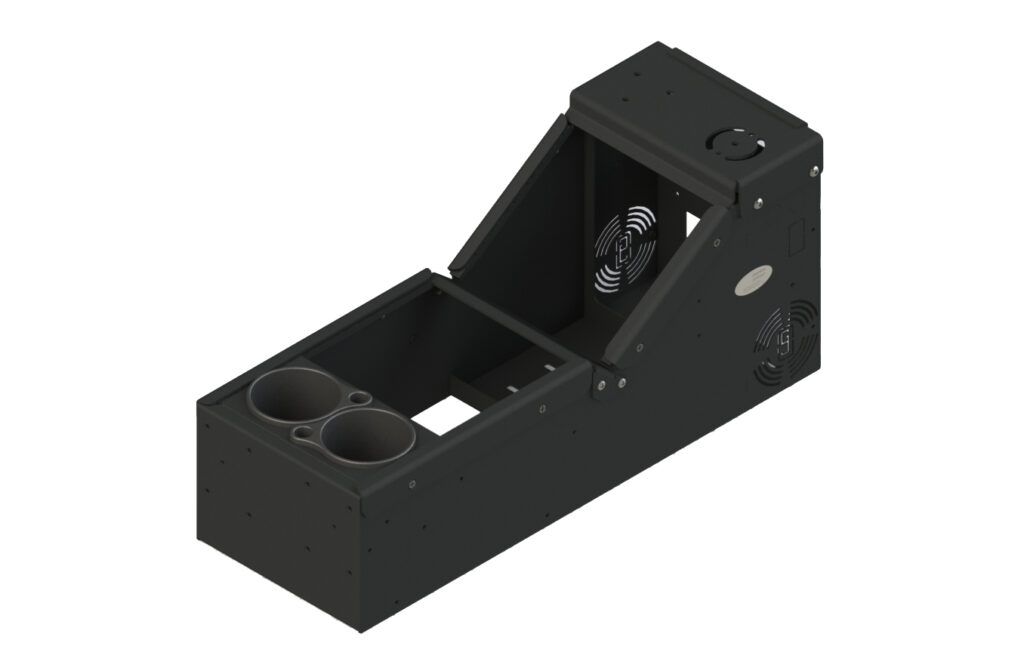 Universal Sloped Front Console Box - Gamber-Johnson LLC
