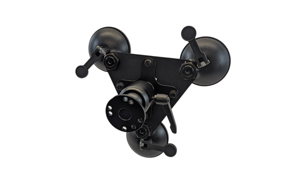 TRI-SUCTION CUP MOUNT WITH DUAL CLAM SHELL KIT - Gamber-Johnson LLC