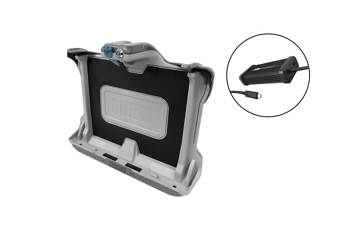GETAC K120 LAPTOP CRADLE - NON-RF - WITH USB-C PWR ADAPTER - Gamber ...